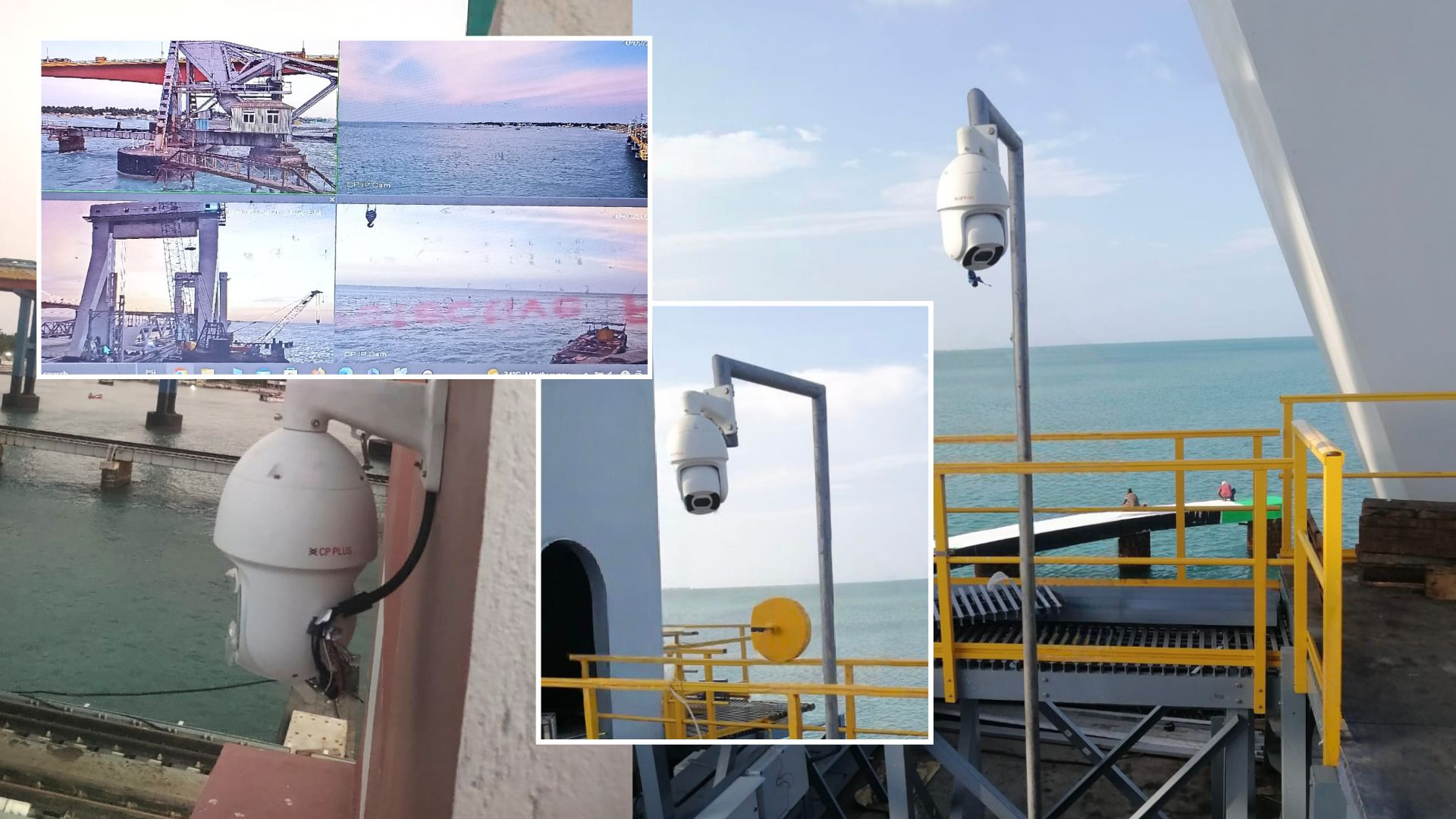 CP PLUS Secures the New Pamban Railway Bridge with Made-in-Bharat, AI-Powered STQC-Certified ...